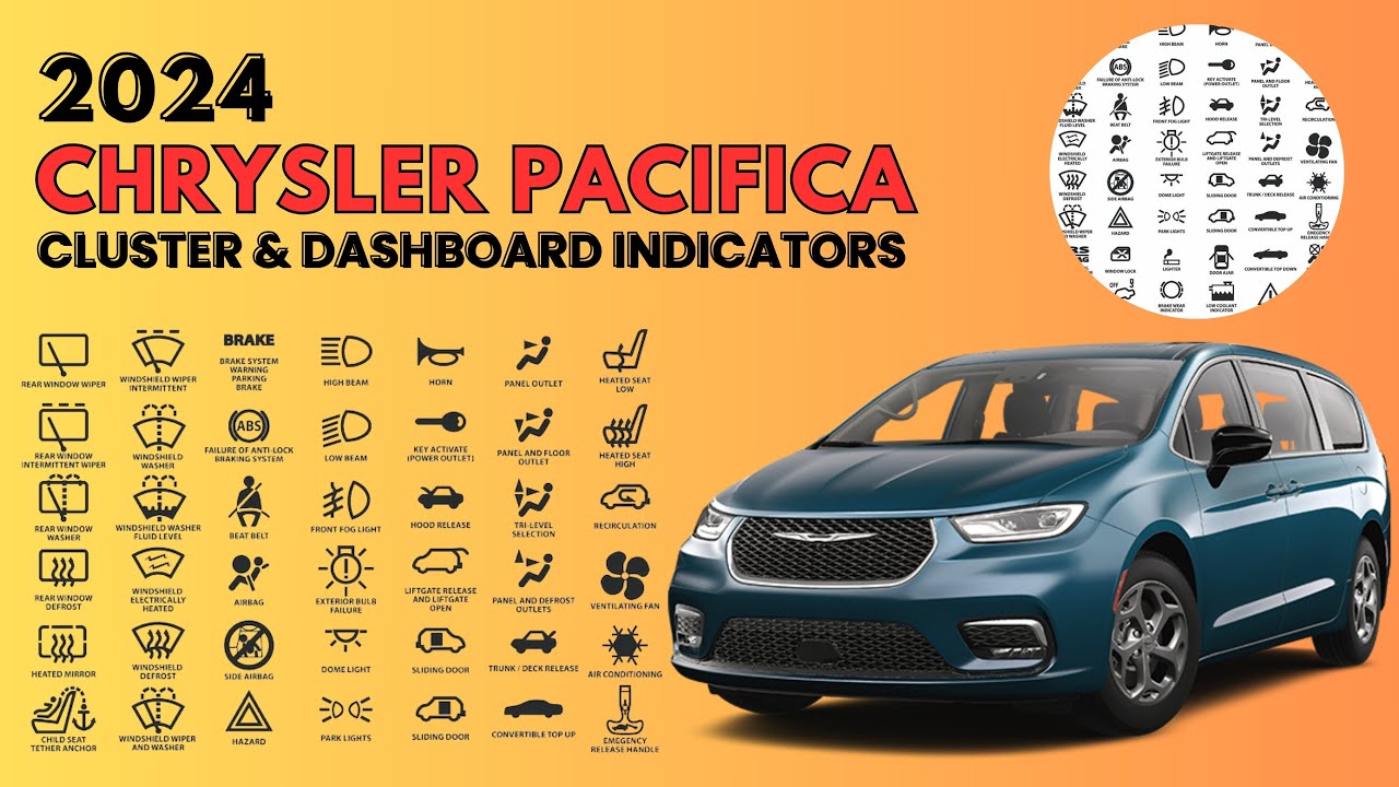 Chrysler Pacifica 2024: Cluster & Dashboard Warning Indicators User ...