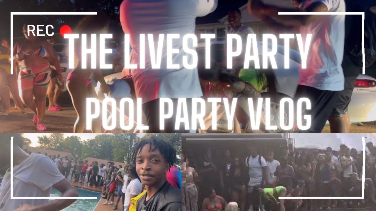 I WENT TO THE LITTEST POOL PARTY🔥🔥-VLOG(Muss Watch🔥🫣) - YouTube