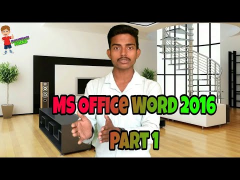 MS office Word 2016 page setup, bordering - YouTube