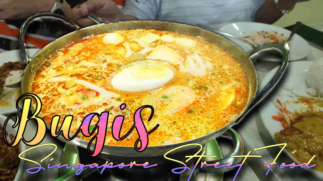 VLOGLANGTWO FOODVLOG#2: BUGIS SINGAPORE STREET FOOD 🇸🇬 - YouTube