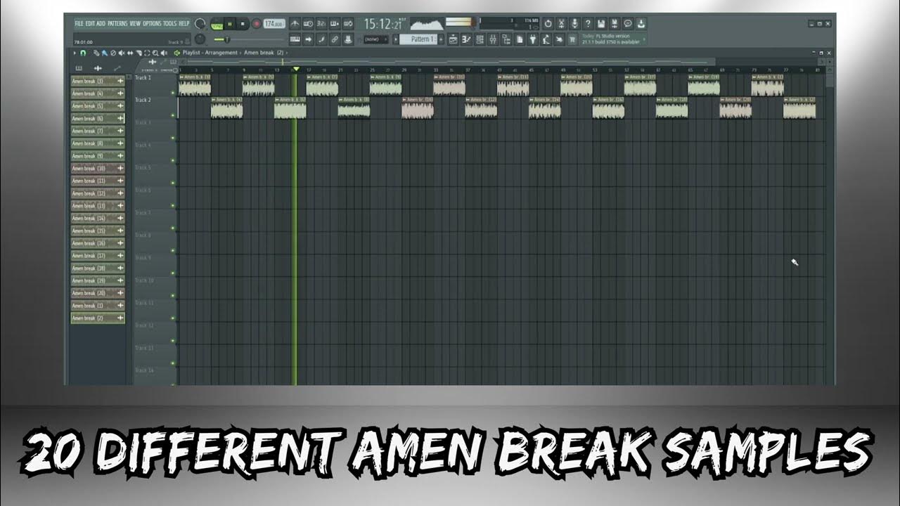 20 Different AMEN BREAK SAMPLES - YouTube