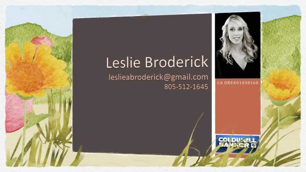 Leslie Broderick Realtor Coldwell Banker Oxnard Ventura California ...