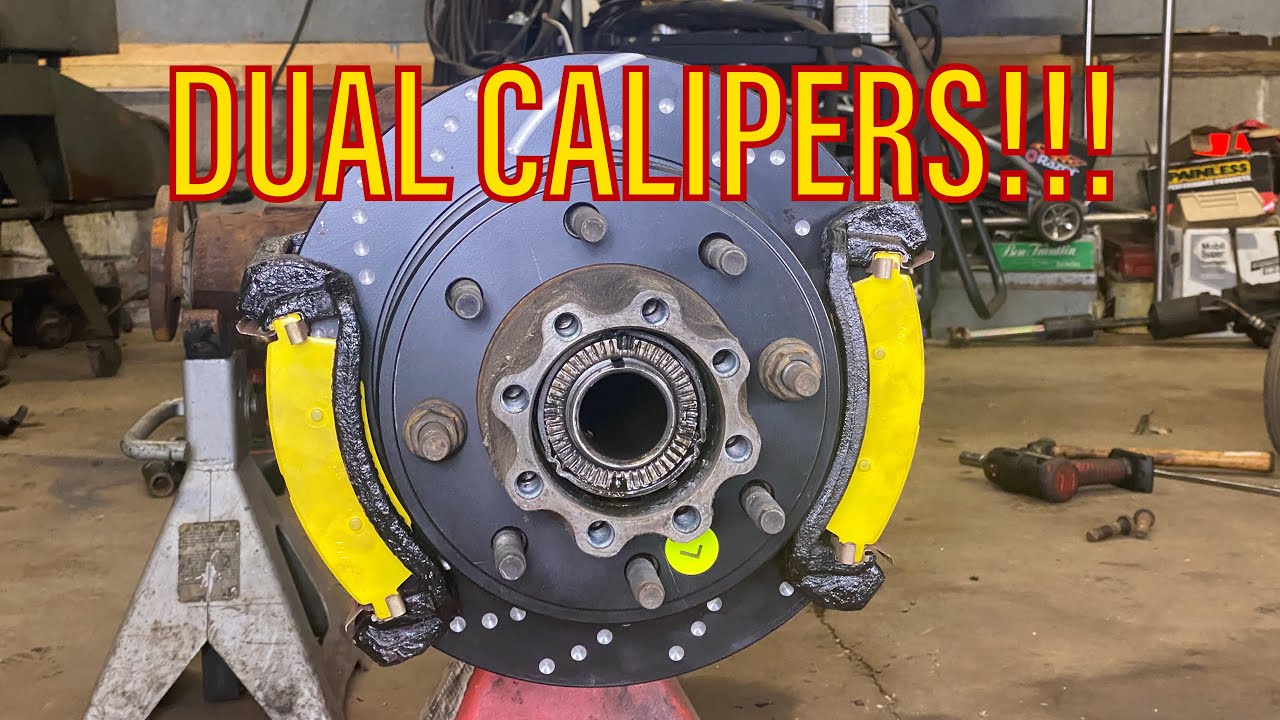 DRIFT SUPERDUTY gets dual rear calipers. - YouTube
