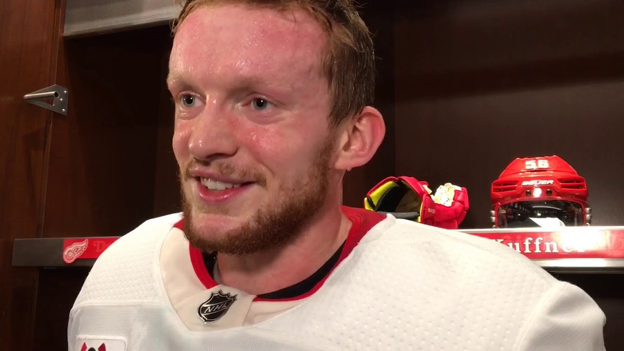 Ryan Kuffner excited to join Red Wings - YouTube