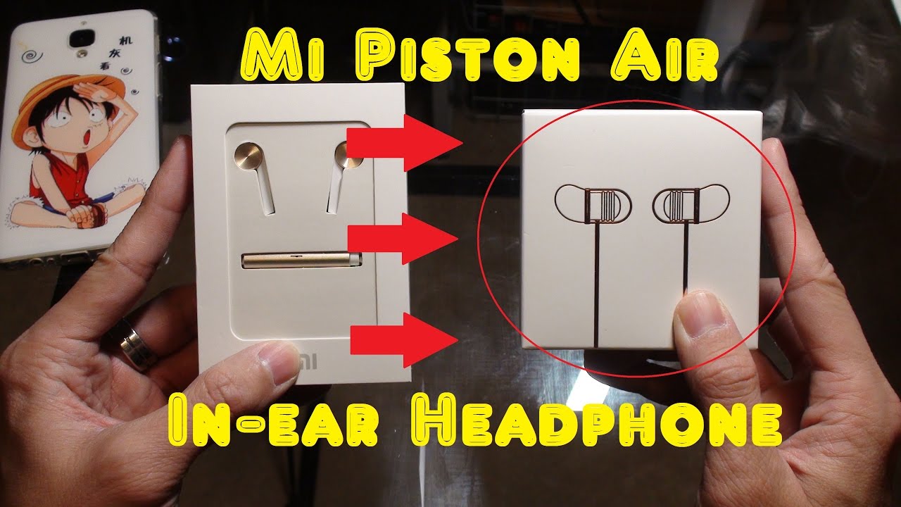 Xiaomi Mi Piston Air (小米胶囊耳机) - Unboxing - YouTube