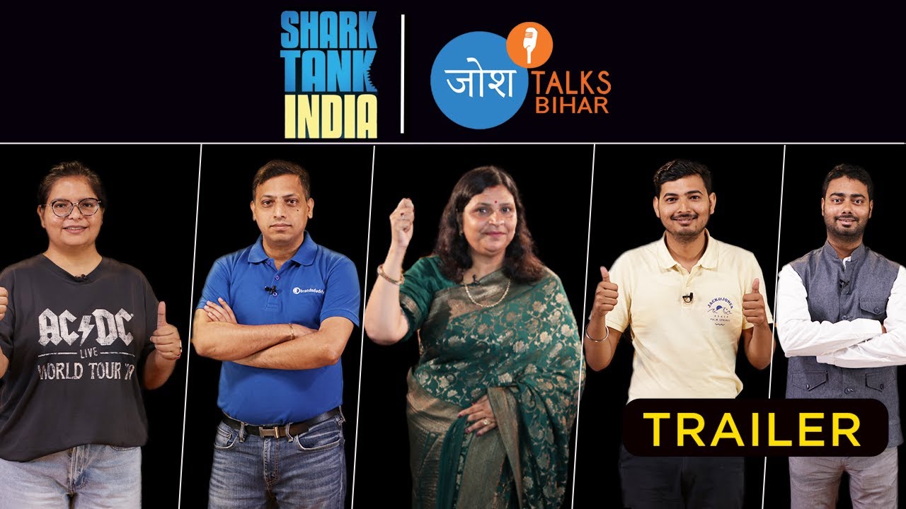 Shark Tank India Bihar Series | 13-17 Feb | Josh Talks Bihar | Teafit ...