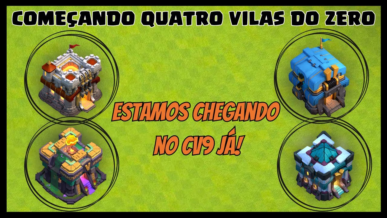 Projeto Começando Quatro Vilas do Zero - Já estou chegando no CV9 ...