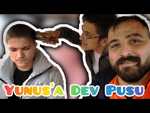Yunus’a Dev Pusu Saçı Gitti!