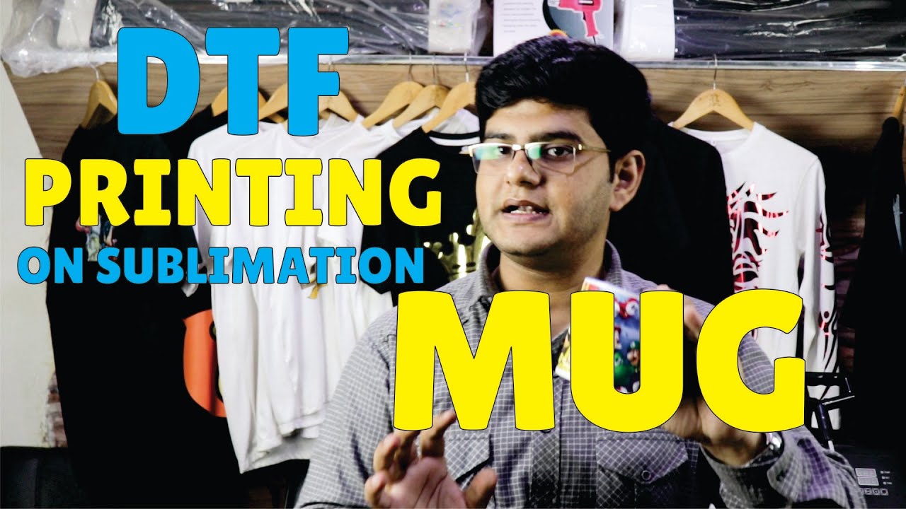 DTF Printing on Sublimation Mug | DTF Printing on Mug Experiment by ...