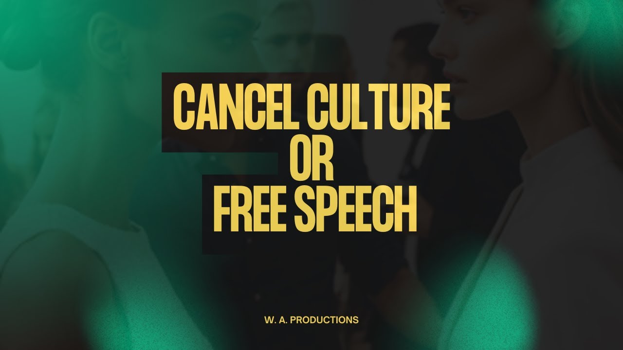 Cancel Culture and Free Speech-The Philosophical Debate - YouTube