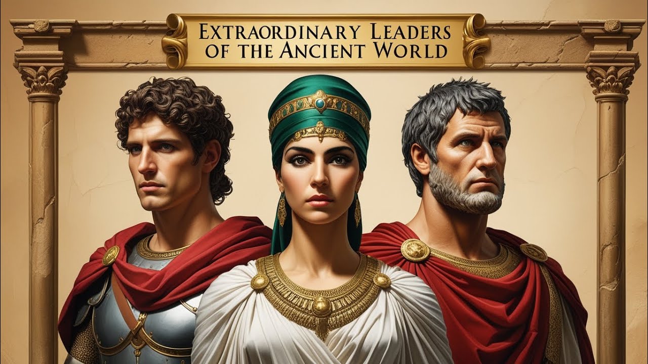 3 extraordinary leaders who defined the ancient world - YouTube