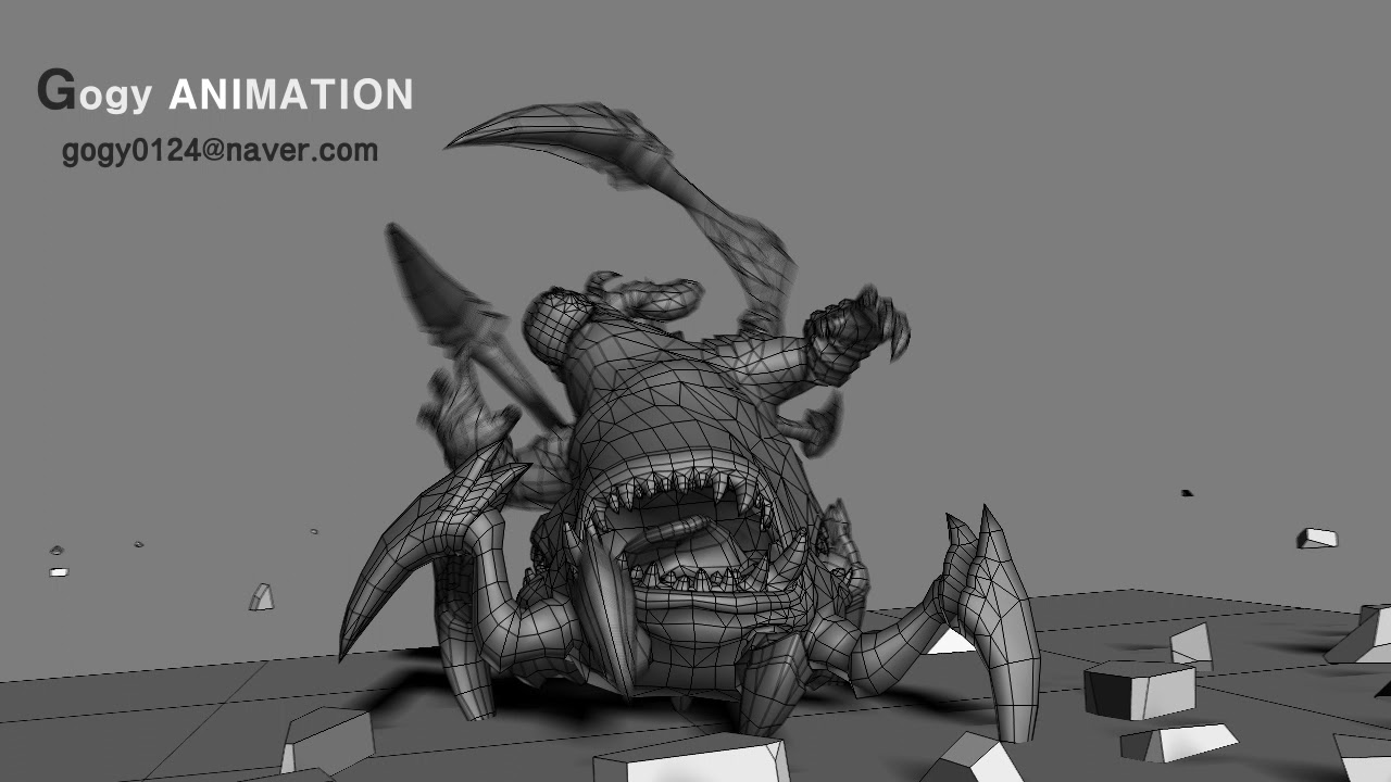 Monster Animation - YouTube