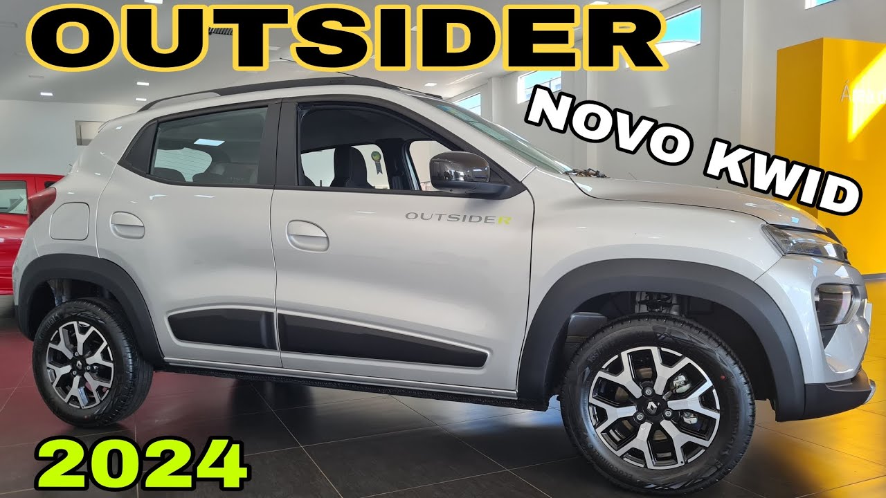 NOVO RENAULT KWID OUTSIDER 2024 | NOVIDADES AUTOMOTIVA NA VERSÃO DE ...