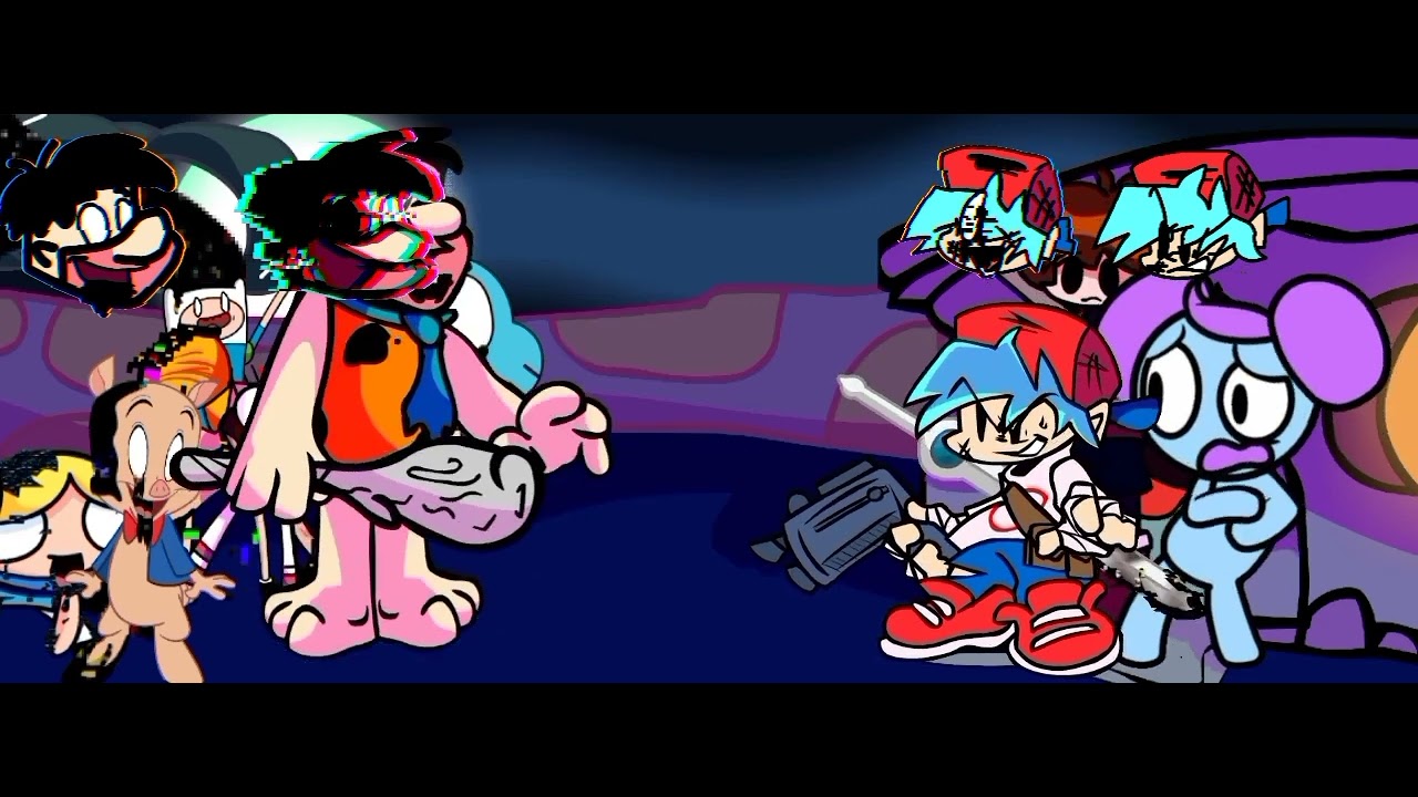 Flintstone x Fnf x Pibby | Vs. Fred | Stone Heart | Credit to ...