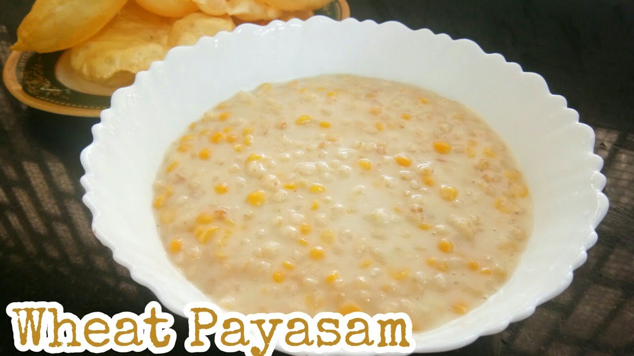 Malabar Special Wheat Payasam // Chakkara Choru - YouTube