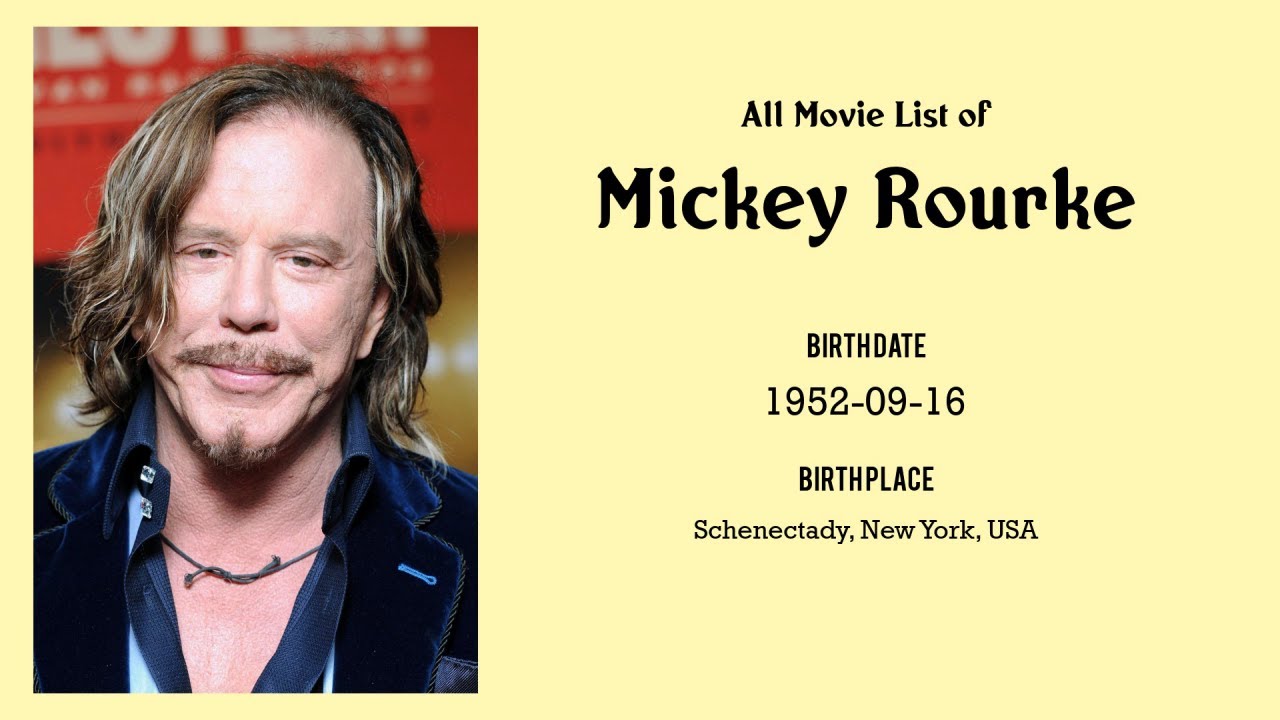 Mickey Rourke Movies list Mickey Rourke| Filmography of Mickey Rourke ...