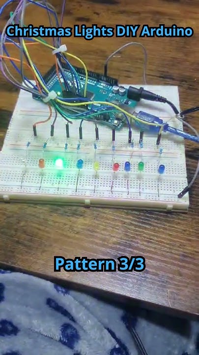 XMAS Lights on Arduino #arduino #christmas #led - YouTube