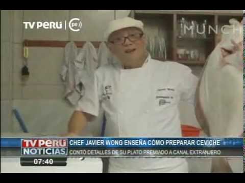 Ceviche: Javier Wong enseña a preparar platillo premiado como el mejor ...