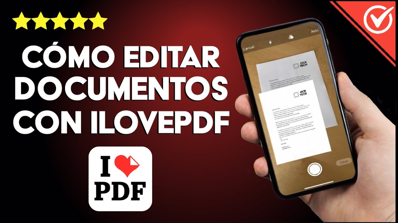 ¿Cómo Editar Documentos PDF Online Rápidamente con iLovePDF? - YouTube