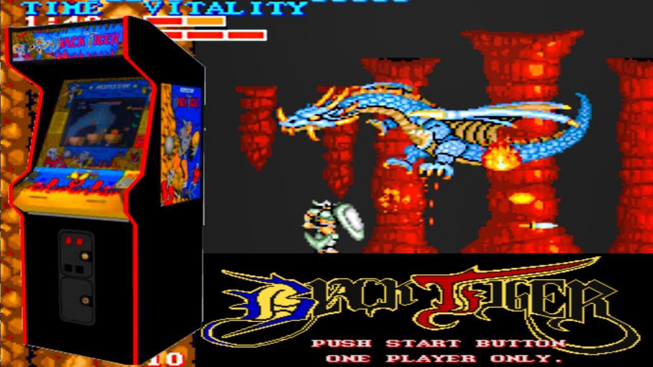 Black Tiger - Classic Arcade Adventure-Platformer (Capcom 1987) - YouTube