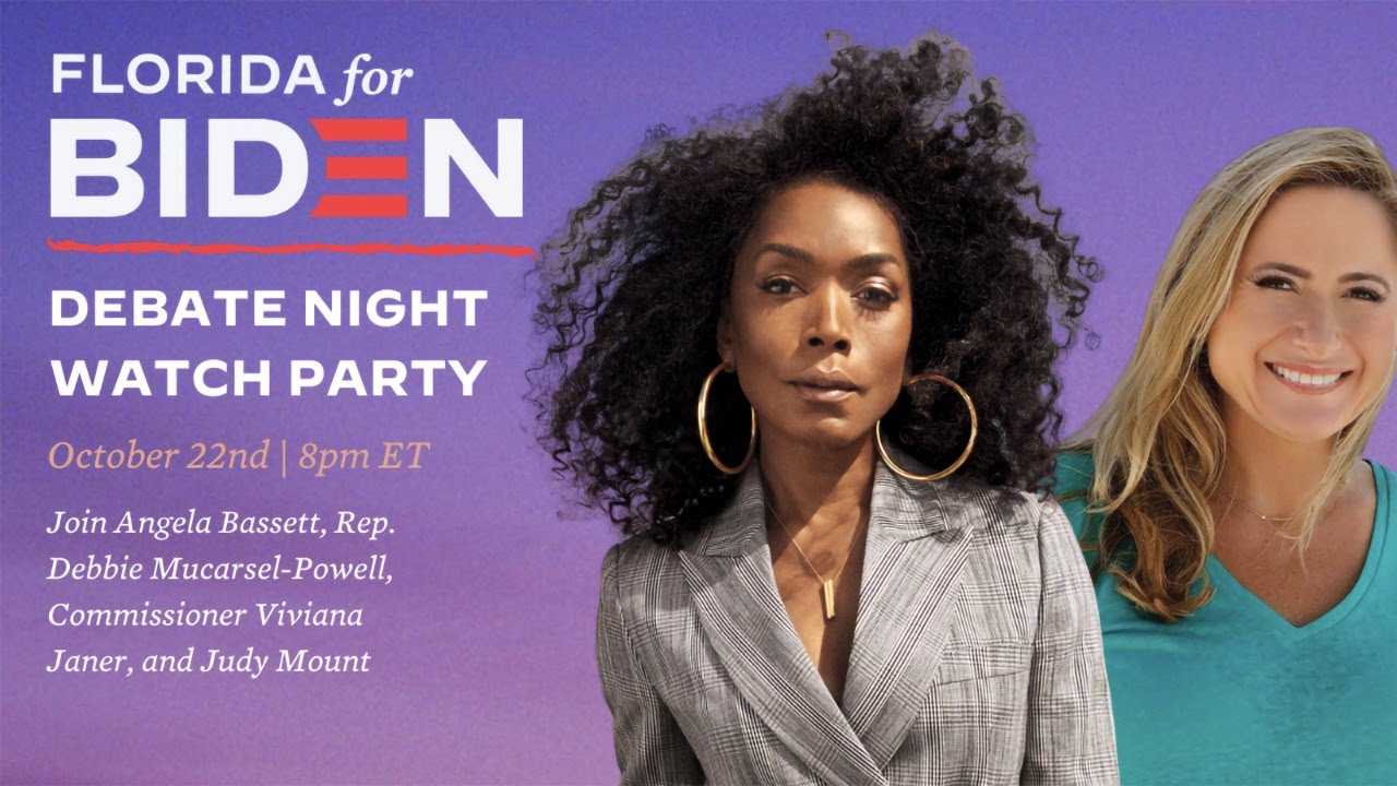 Presidential Debate Watch Party with Actor Angela Bassett & FDP Vice ...