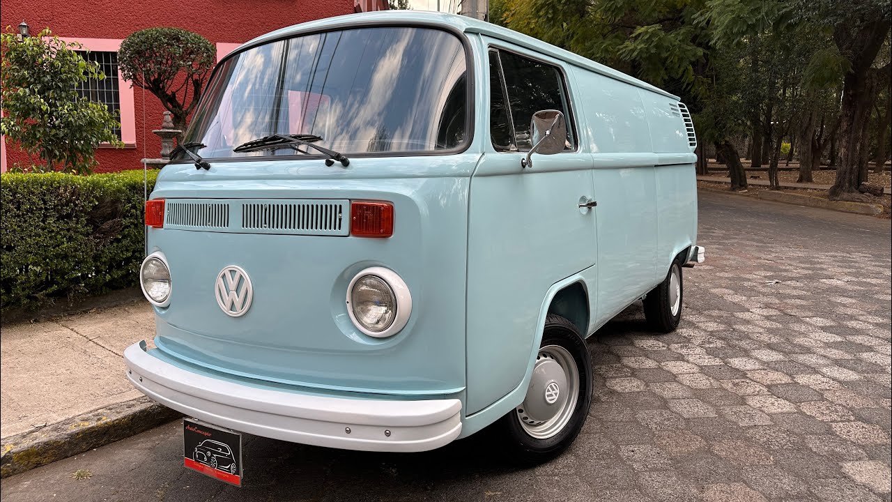 VW Combi Panel 1976 Azul Malitzin sobreviviente restauración original ...