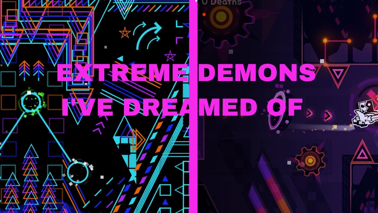 Top 5 Extreme Demons I Dreamed of Beating One Day - YouTube