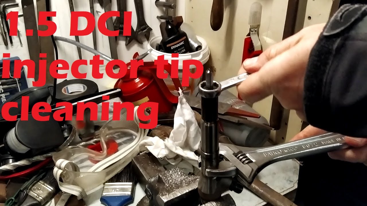 1.5 DCI injector tip cleaning 🔧🛠⚠ - YouTube