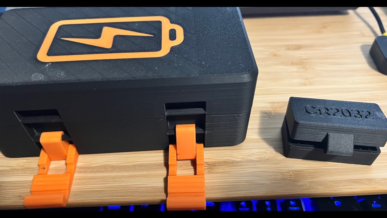 Bambu Labs P1S: Battery Storage Cases (timelapse video) - YouTube