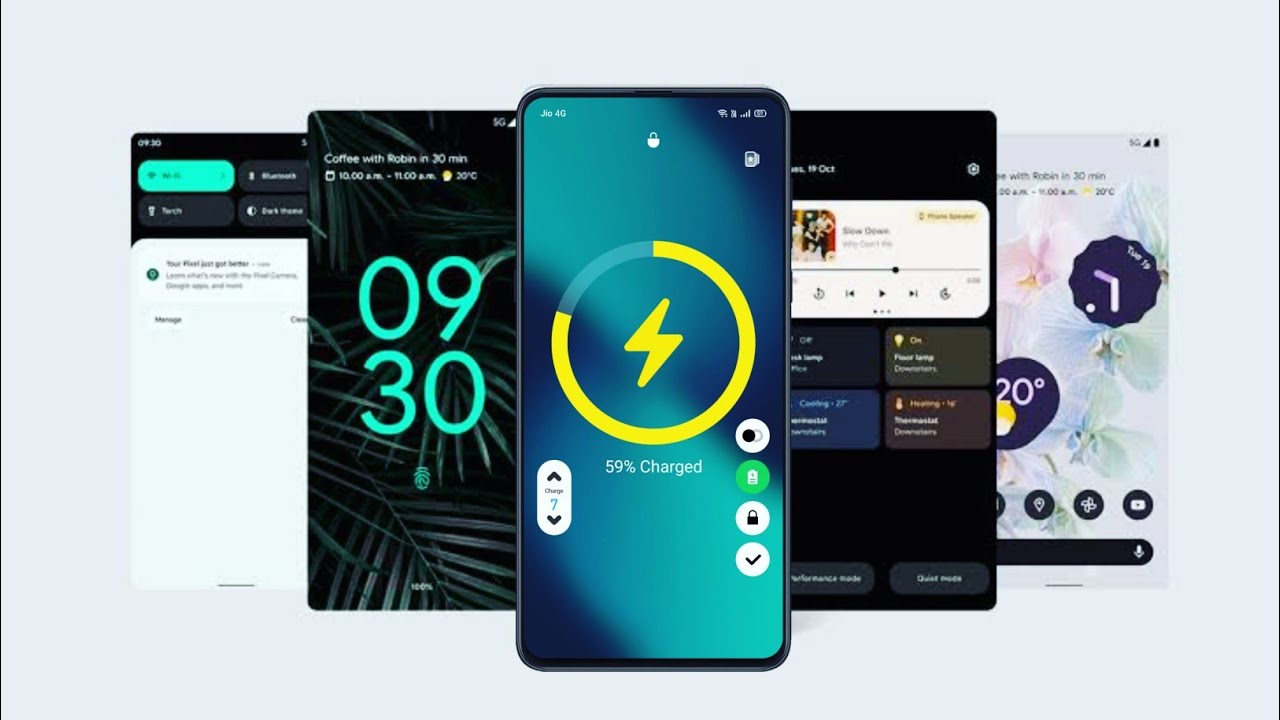 Green Light [ android 12 ] Theme For Realme and Oppo !! Pixel 6 Theme ...