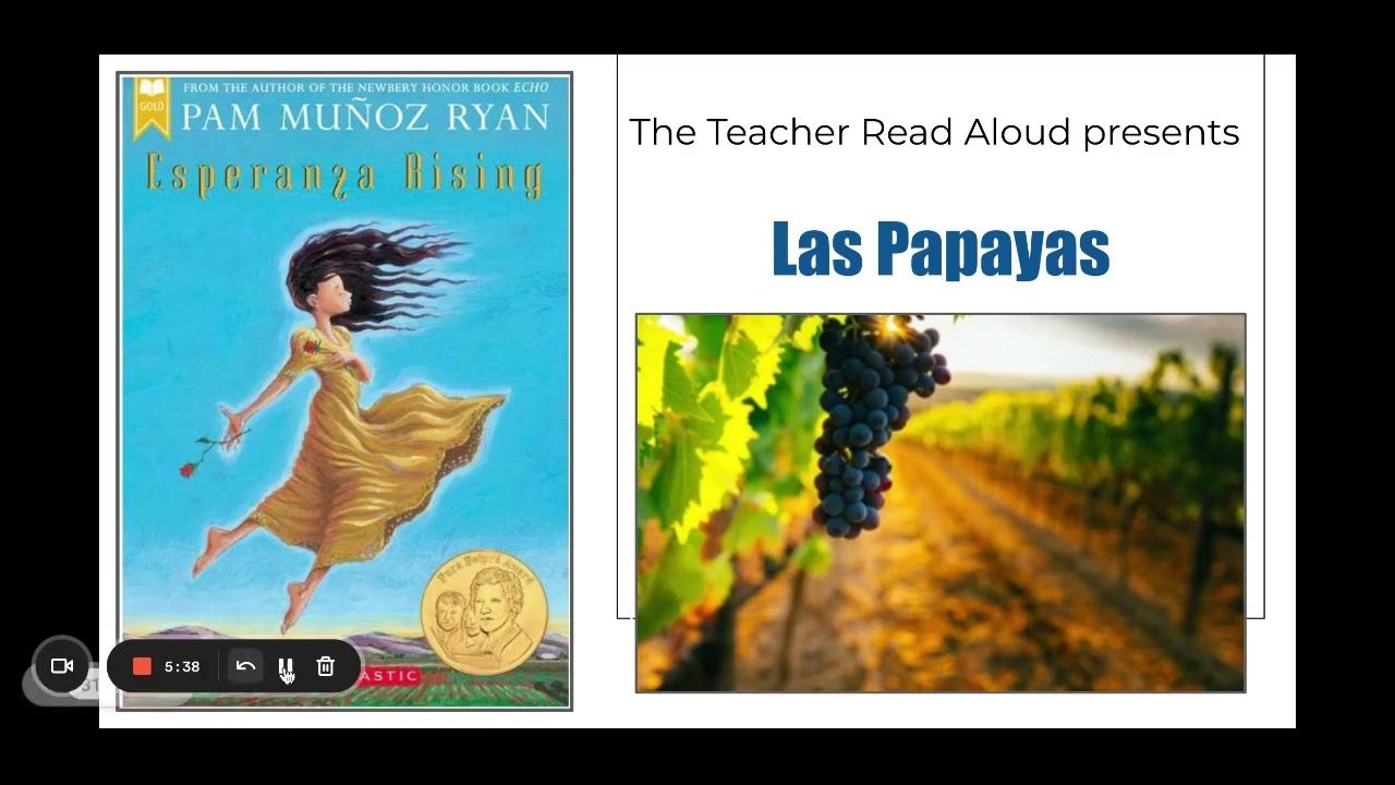 Esperanza Rising: 2: Las Papayas - YouTube