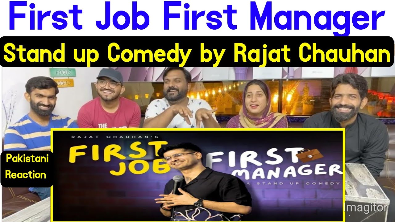 Reaction On First Job, First Manager | Stand up Comedy by Rajat Chauhan ...