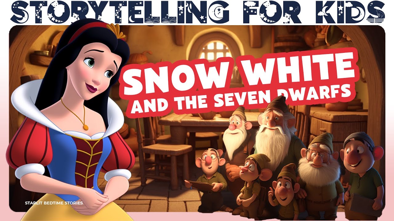 Snow White and the Seven Dwarfs | Full Story | Princess Bedtime Stories ...