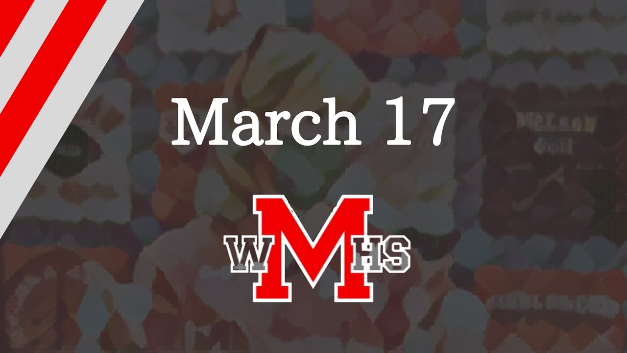 WMHS News at Home - March 17th, 2021 - YouTube