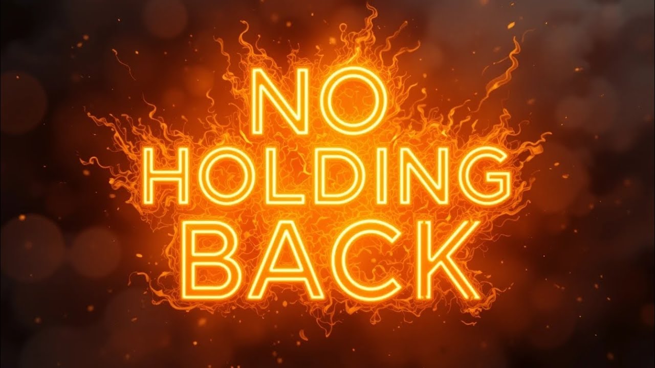 NO HOLDING BACK lyrics mood booster music - YouTube