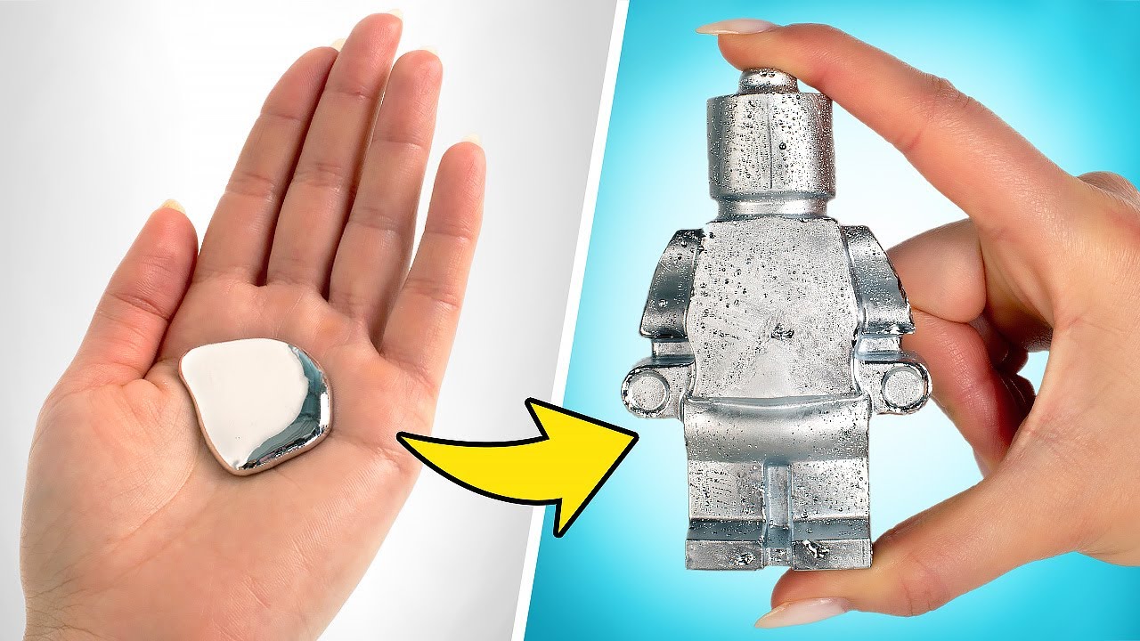 Cara Membuat Karakter Lego dari Galium - YouTube