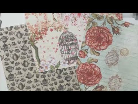 Paper Napkin Transfer FULL TUTORIAL!! - YouTube