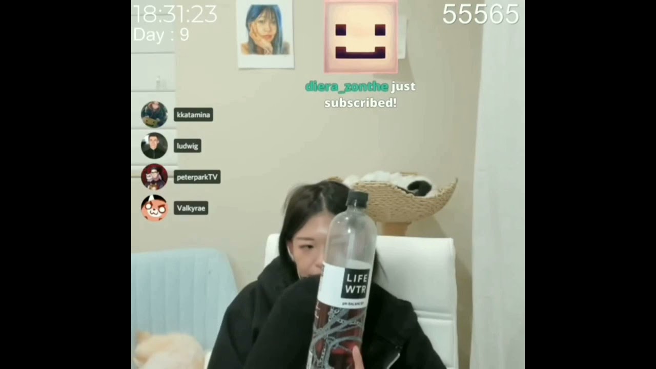 MIYOUNG (KKATAMINA) BREAKS RECORD for MOST SUBBED FEMALE ON TWITCH!! # ...
