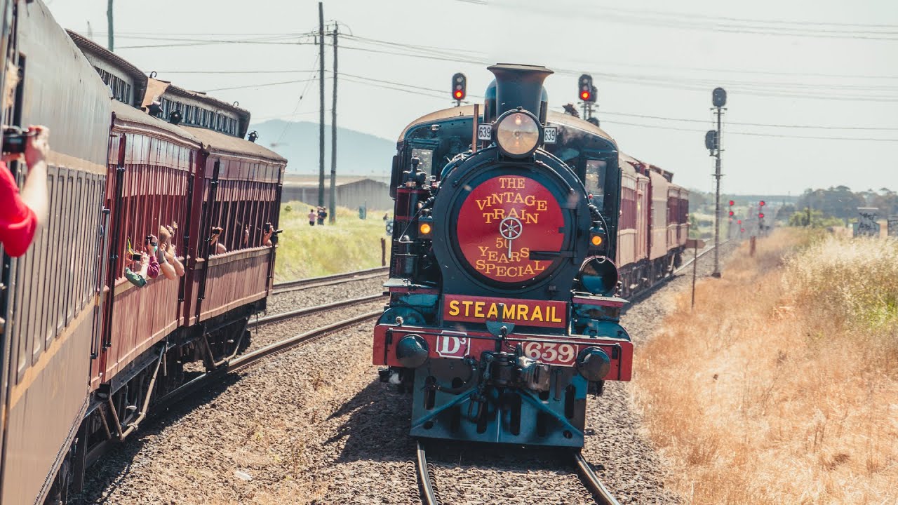 "Slow TV" Heritage Trains around Victoria, Australia in 2016 - YouTube