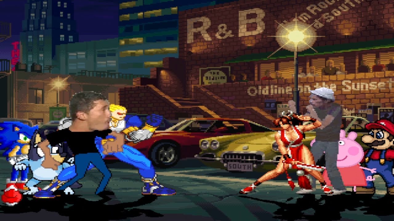 Team Captain Commando VS Team Mai Shiranui | MUGEN IKEMEN GO - YouTube
