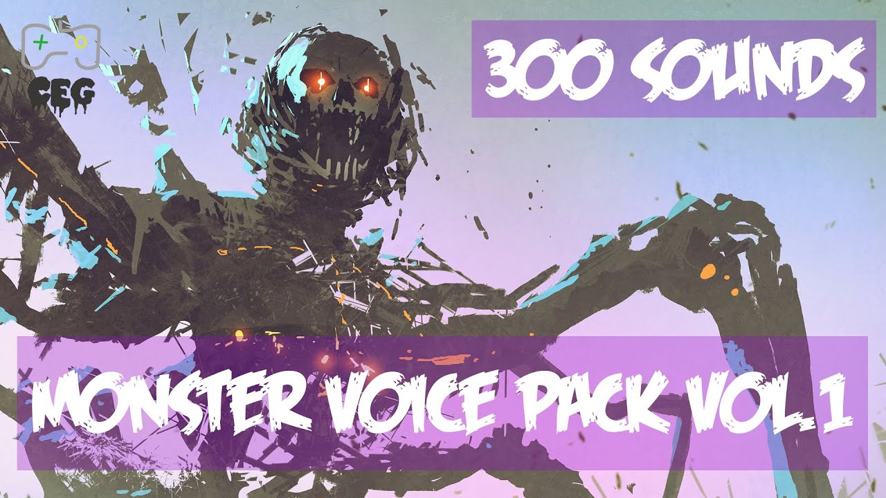 MONSTER SOUND EFFECTS PACK | For game or media creators! - YouTube