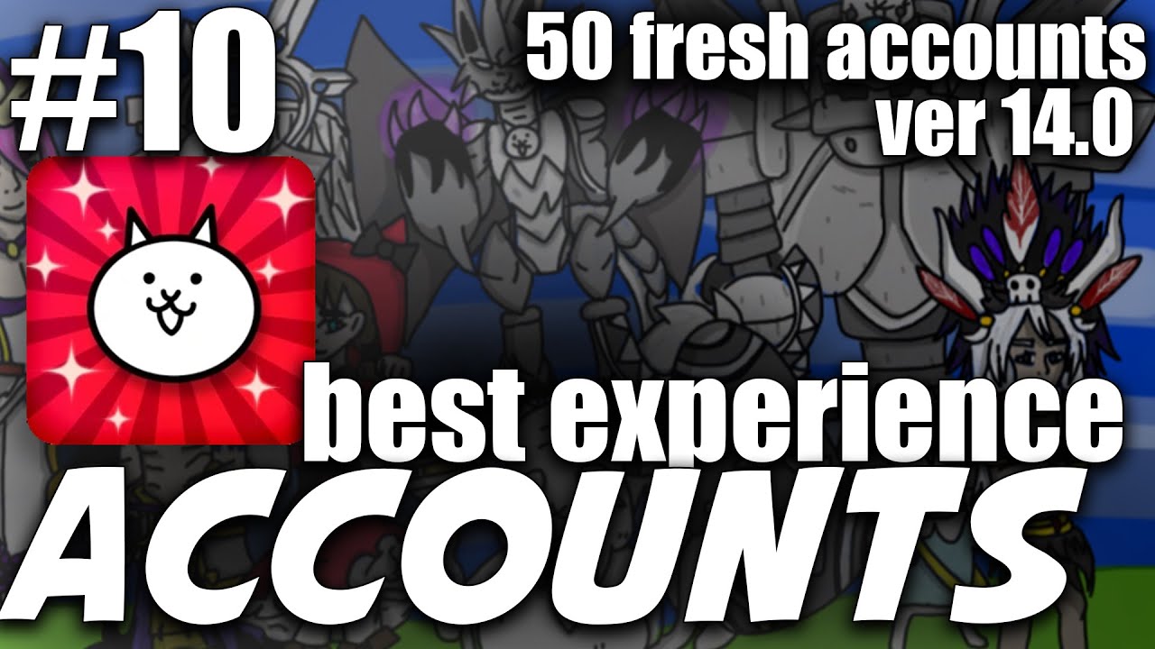 #10th Battle Cats Account Giveaways (50 Best Experience Accounts) [2025 ...