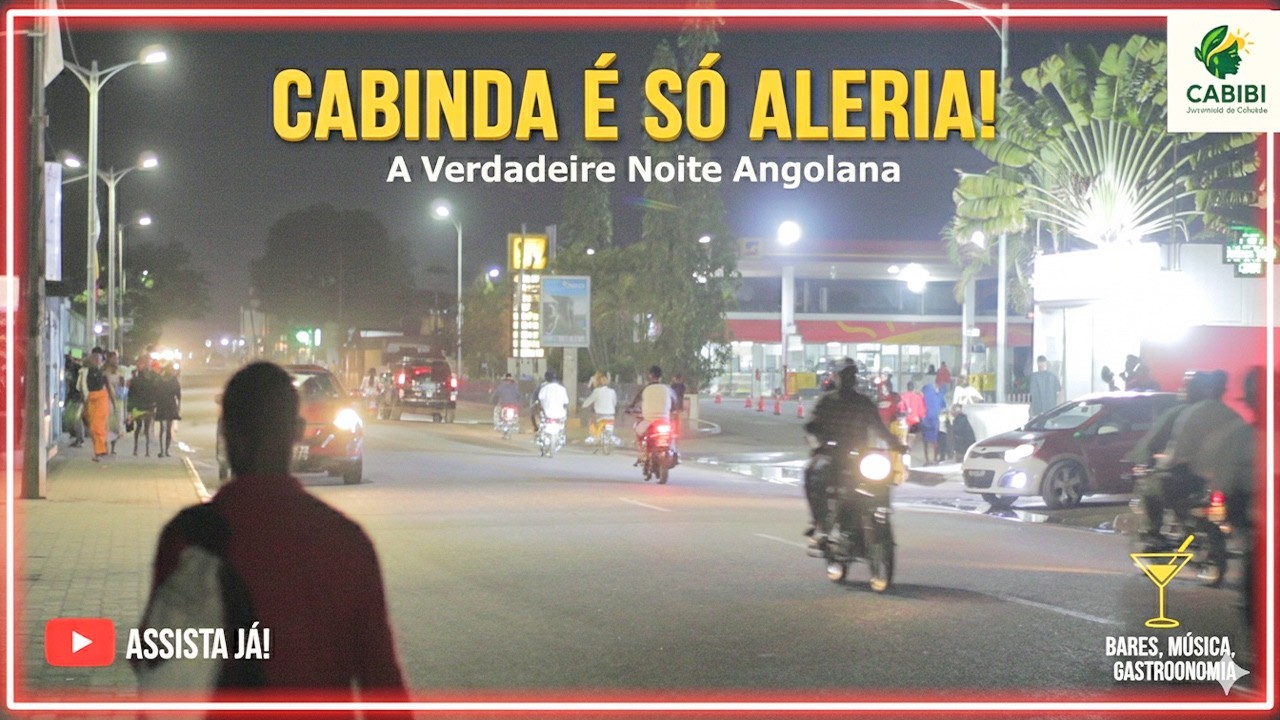 Como é as noites em Cabinda| Programa de youtube –Cabibi - YouTube