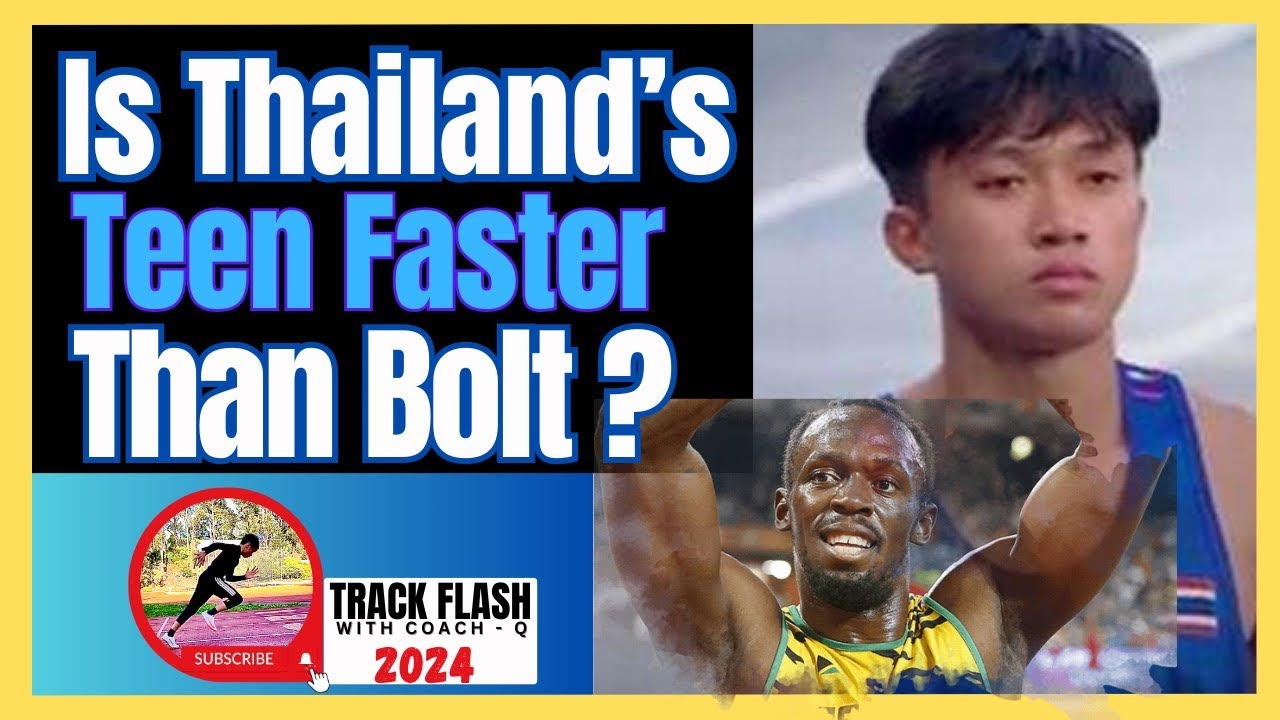 High School Sprinter Puripol Boonson's Unbelievable 100m speed 10.02 at ...