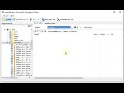 FIND AND DELETE DUPLICATE AUDIO FILES. Music Duplicate Remover by ManiacTools - YouTube