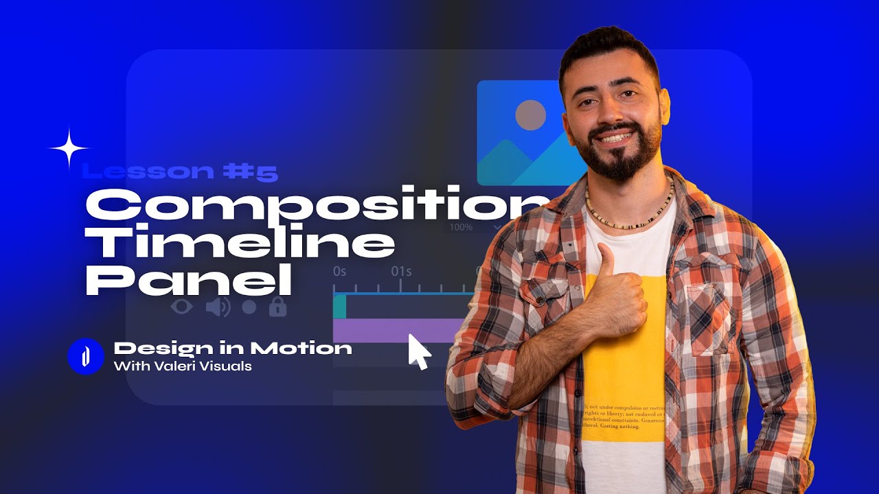 Composition Timeline panel. Adobe After Effects for Beginners. Free ...
