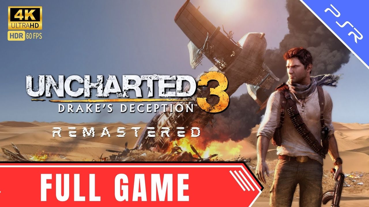 Uncharted 3: Drake's Deception Remastered Gameplay in 4K 60 FPS HDR on ...