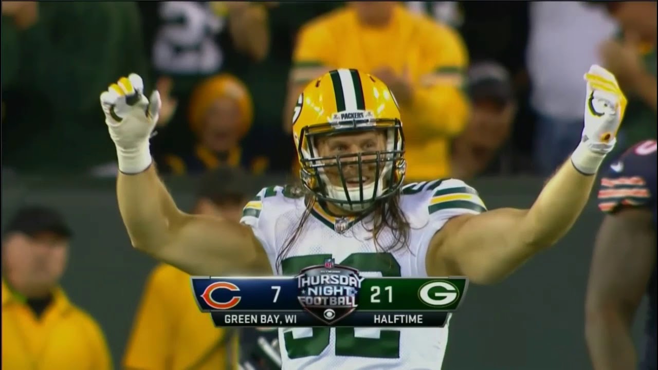 CBS Thursday Night Football Lexus Halftime report 2017 CHI@GB - YouTube