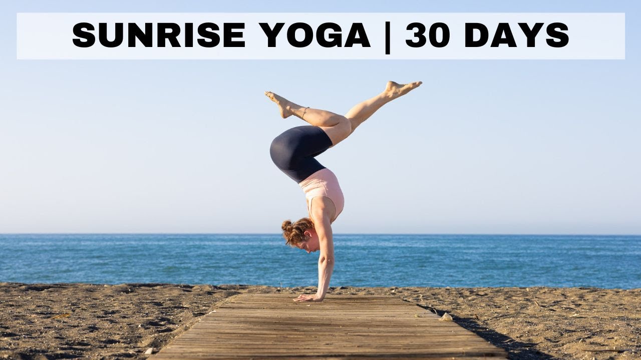 SUNRISE YOGA || ADVANCED || HANDSTAND PLAY - YouTube