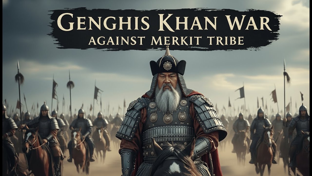 GENGHIS KHAN War Against Merkit Tribe & Alliance That Forged Mongol ...